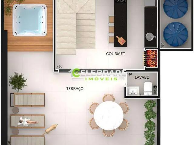 Casa / Sobrado para Venda em Curitiba/PR Bairro Alto 3 Quartos