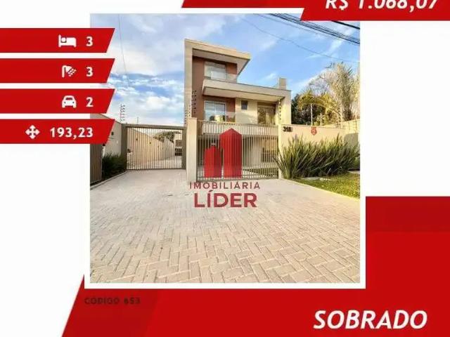 Casa / Sobrado para Venda em Curitiba/PR Boa Vista 3 Quartos