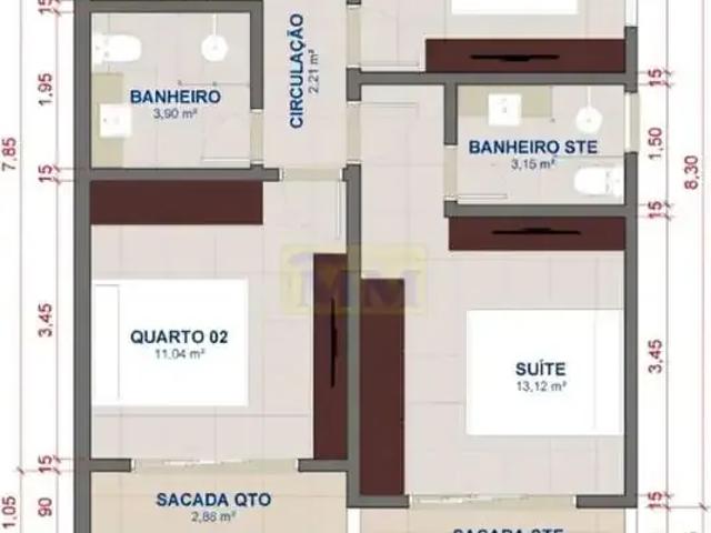 Casa / Sobrado para Venda em Curitiba/PR Cajuru 3 Quartos