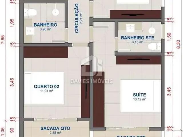 Casa / Sobrado para Venda em Curitiba/PR Cajuru 3 Quartos