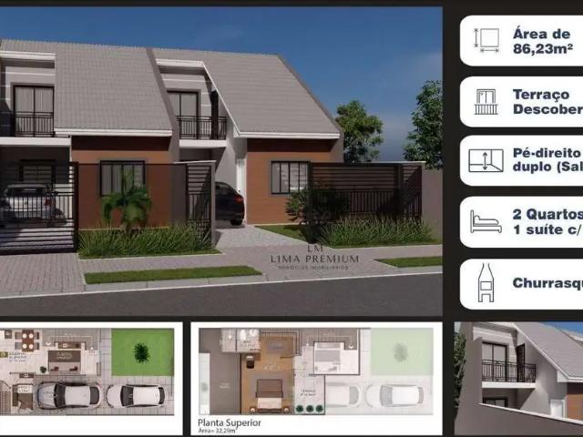 Casa / Sobrado para Venda em Curitiba/PR Cajuru 3 Quartos