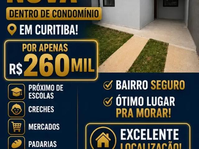 Casa / Sobrado para Venda em Curitiba/PR Tatuquara 2 Quartos