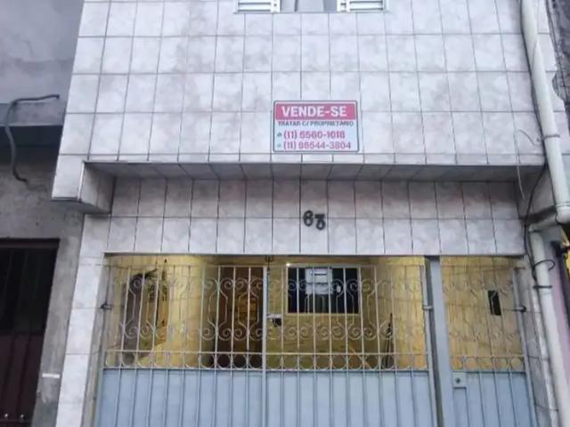 Casa / Sobrado para Venda em Diadema/SP Taboão 3 Quartos