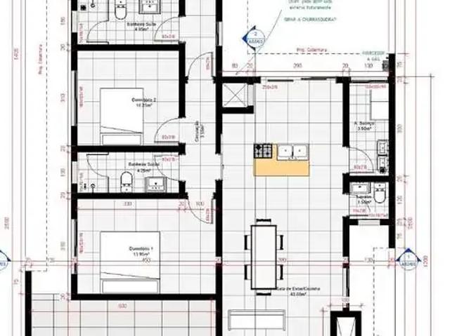 Casa / Sobrado para Venda em Dois Irmãos/RS Vale Direito 3 Quartos