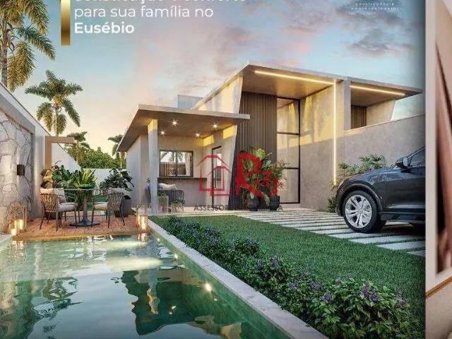Casa / Sobrado para Venda em Eusébio/CE Encantada 3 Quartos