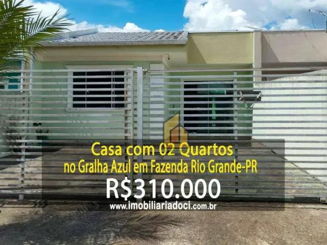 Casa / Sobrado para Venda em Fazenda Rio Grande/PR Gralha Azul 2 Quartos