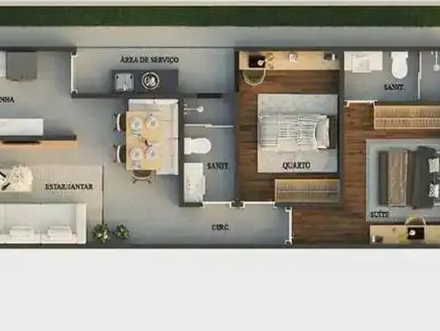 Casa / Sobrado para Venda em Feira de Santana/BA Gabriela 2 Quartos