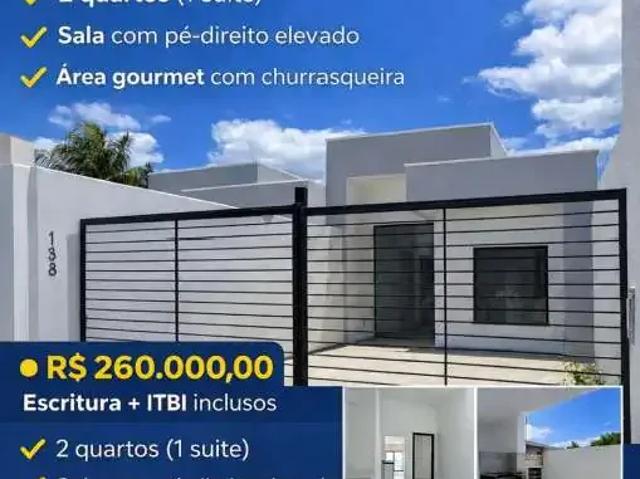 Casa / Sobrado para Venda em Feira de Santana/BA Mangabeira 2 Quartos