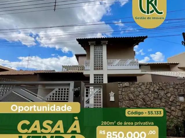 Casa / Sobrado para Venda em Fernandópolis/SP Jardim Rio Grande 3 Quartos
