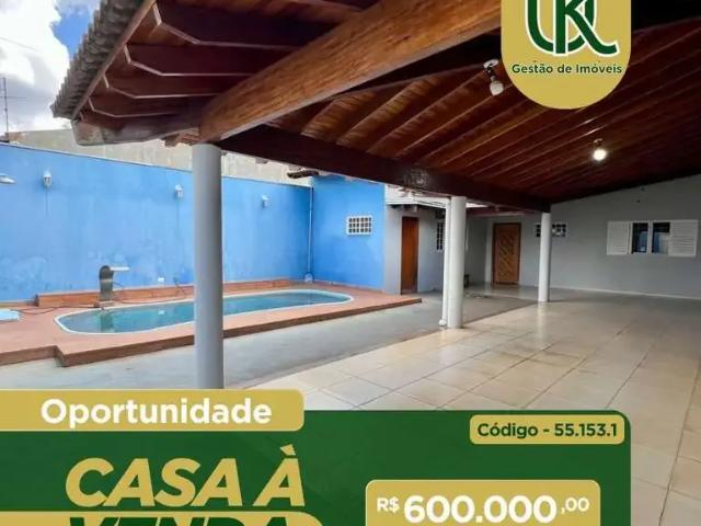 Casa / Sobrado para Venda em Fernandópolis/SP Parque Universitário 3 Quartos