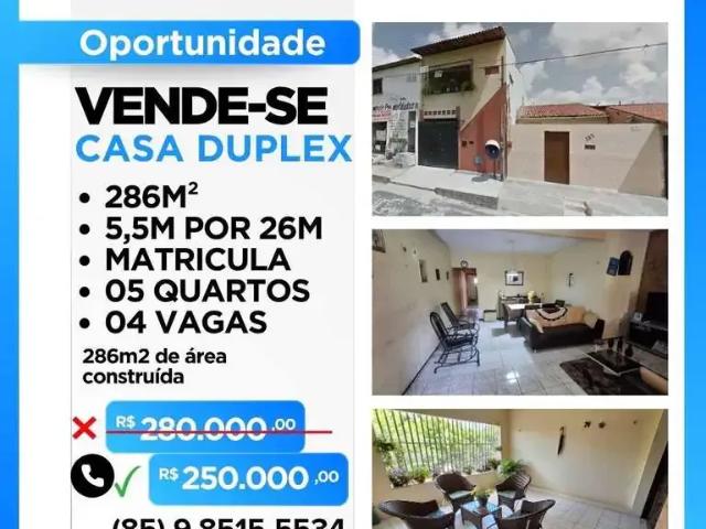 Casa / Sobrado para Venda em Fortaleza/CE Messejana 5 Quartos