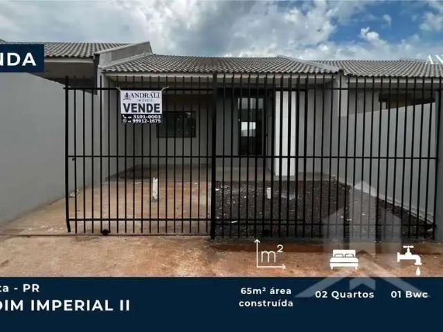 Casa / Sobrado para Venda em Floresta/PR Jardim Imperial II 2 Quartos