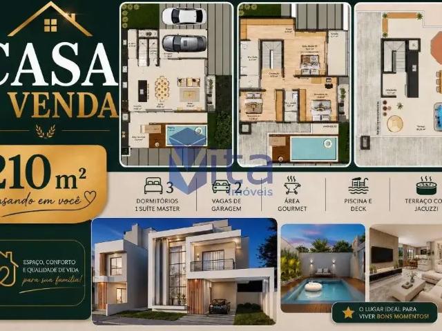 Casa / Sobrado para Venda em Florianópolis/SC Cachoeira do Bom Jesus 3 Quartos