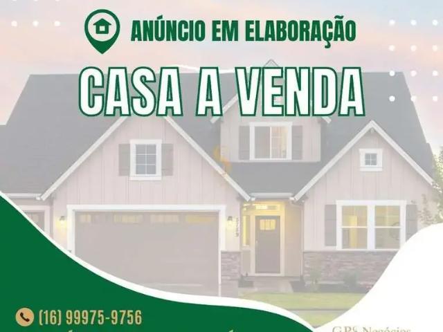 Casa / Sobrado para Venda em Franca/SP Residencial Chico Neca 3 Quartos