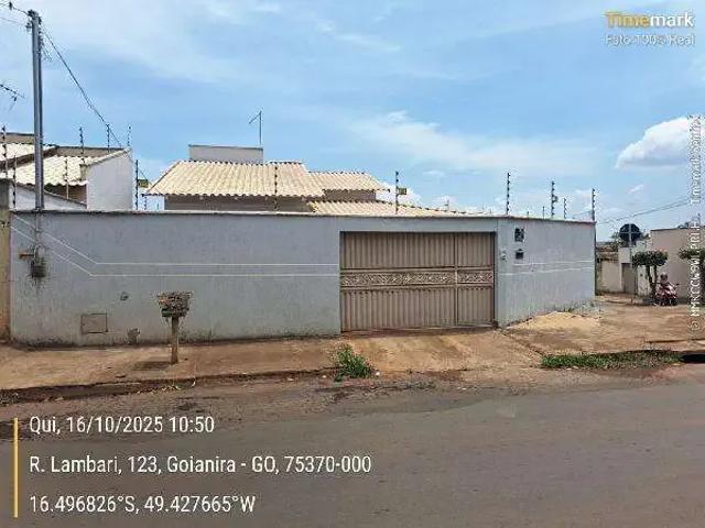 Casa / Sobrado para Venda em Goianira/GO Residencial São Pedro 3 Quartos