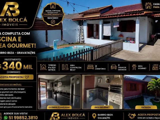 Casa / Sobrado para Venda em Gravataí/RS Morada do Vale II 2 Quartos