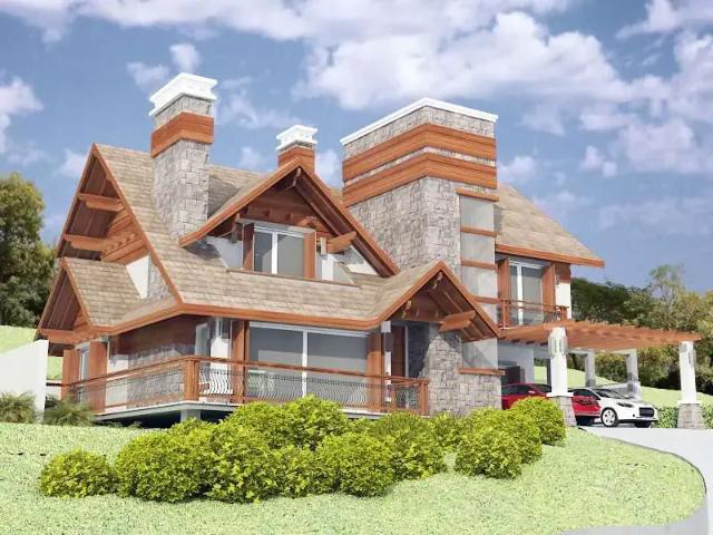 Casa / Sobrado para Venda em Gramado/RS Bavaria 4 Quartos