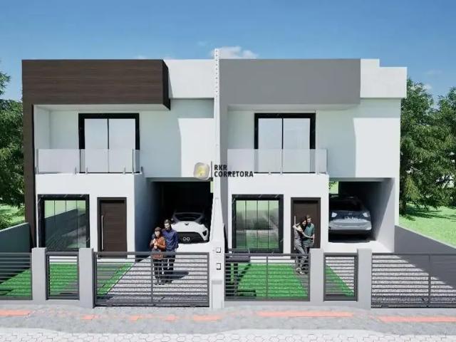 Casa / Sobrado para Venda em Guabiruba/SC Aymoré 3 Quartos