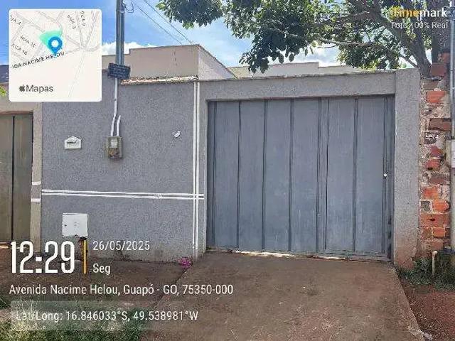 Casa / Sobrado para Venda em Guapó/GO Cidade Nova de Guapó 2 Quartos