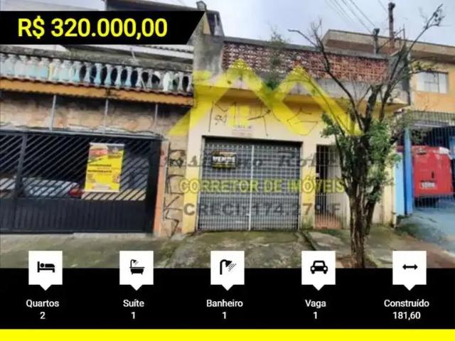 Casa / Sobrado para Venda em Guarulhos/SP Jardim Bela Vista 2 Quartos