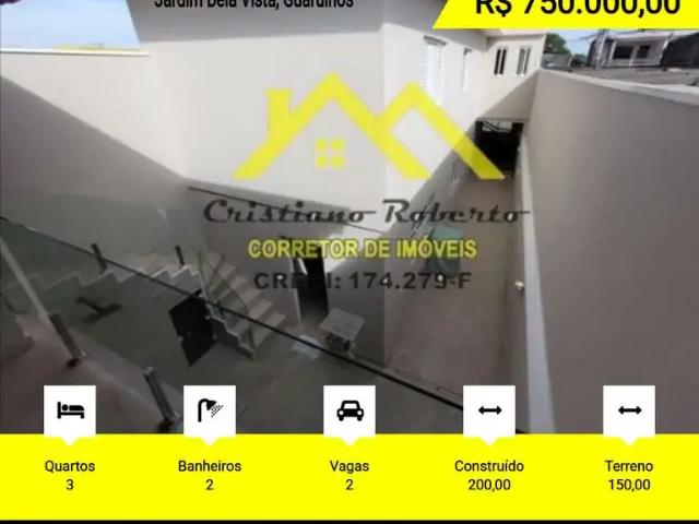 Casa / Sobrado para Venda em Guarulhos/SP Jardim Bela Vista 3 Quartos