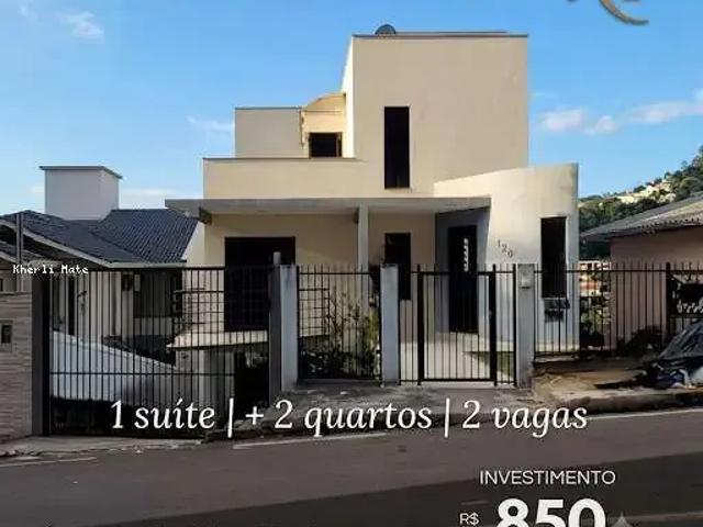 Casa / Sobrado para Venda em Herval D'Oeste/SC São Vicente 2 Quartos