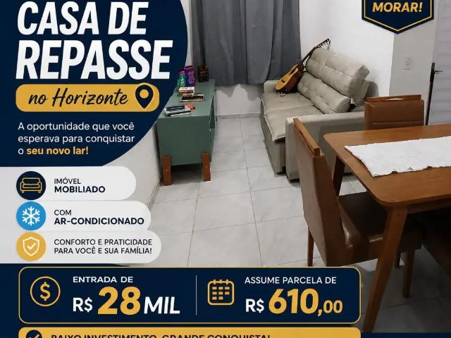 Casa / Sobrado para Venda em Horizonte/CE Dourado 2 Quartos