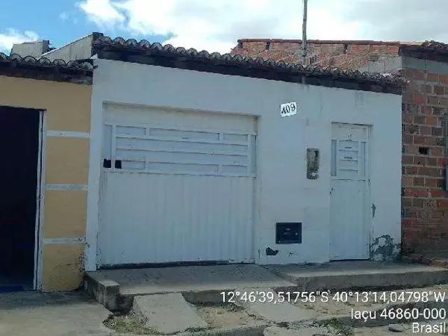 Casa / Sobrado para Venda em Iaçu/BA Boiadeira 2 Quartos