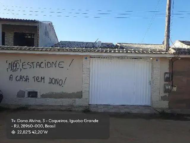 Casa / Sobrado para Venda em Iguaba Grande/RJ Coqueiros 2 Quartos