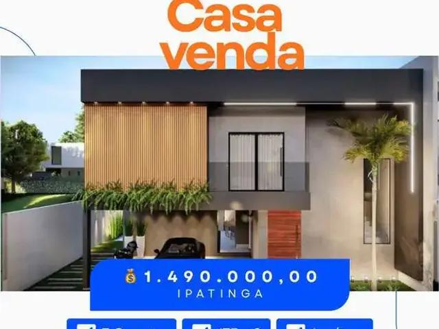 Casa / Sobrado para Venda em Ipatinga/MG Bom Retiro 3 Quartos