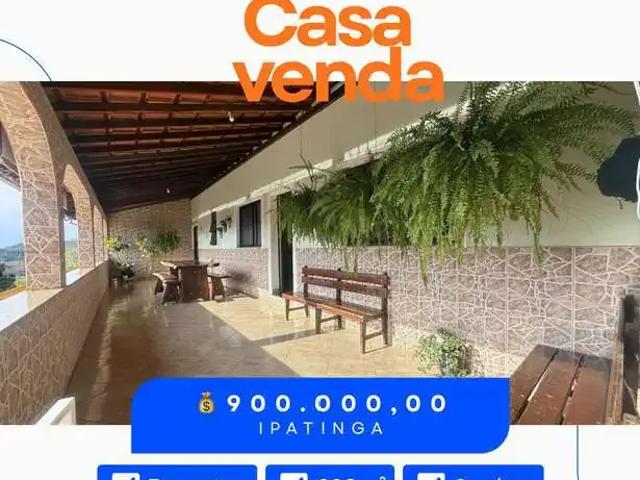 Casa / Sobrado para Venda em Ipatinga/MG Caravelas 3 Quartos