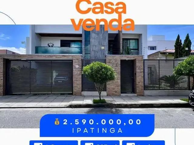 Casa / Sobrado para Venda em Ipatinga/MG Cidade Nobre 4 Quartos