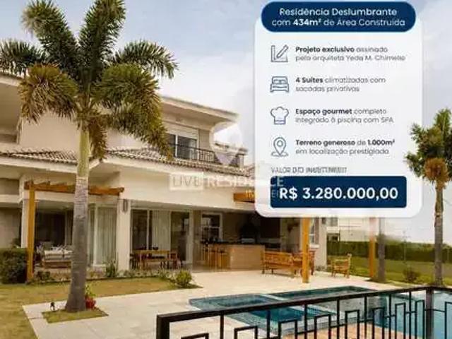 Casa / Sobrado para Venda em Itatiba/SP Condominio Village das Palmeiras 4 Quartos