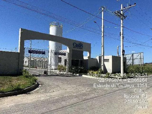 Casa / Sobrado para Venda em Itaboraí/RJ Caluge 2 Quartos