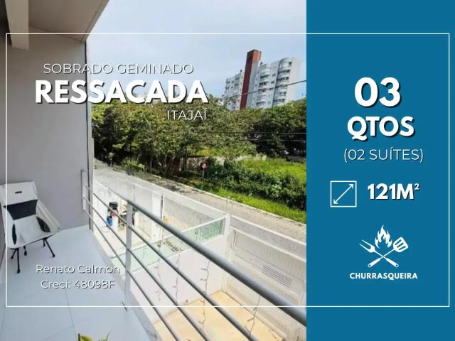 Casa / Sobrado para Venda em Itajaí/SC Ressacada 3 Quartos
