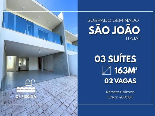 Casa / Sobrado para Venda em Itajaí/SC São João 3 Quartos