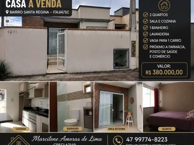 Casa / Sobrado para Venda em Itajaí/SC Santa Regina 2 Quartos