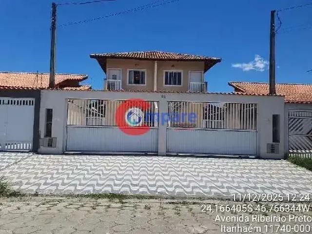 Casa / Sobrado para Venda em Itanhaém/SP Nova Itanhaém 2 Quartos