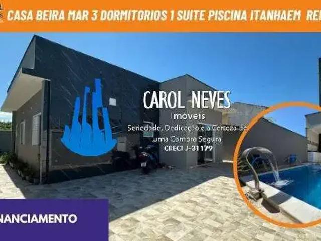 Casa / Sobrado para Venda em Itanhaém/SP Balneário Marrocos 3 Quartos