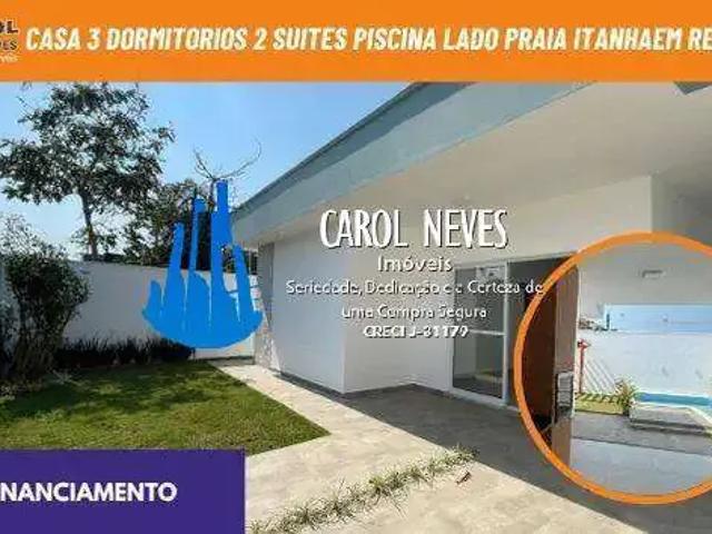 Casa / Sobrado para Venda em Itanhaém/SP Bopiranga 3 Quartos