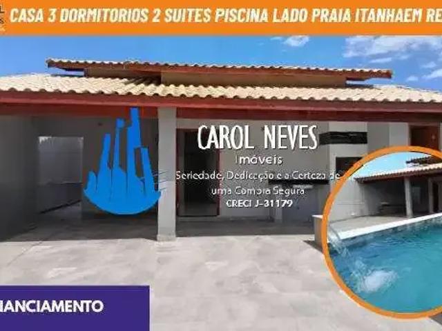 Casa / Sobrado para Venda em Itanhaém/SP Bopiranga 3 Quartos