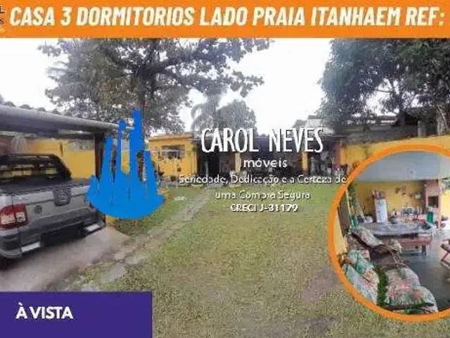 Casa / Sobrado para Venda em Itanhaém/SP Gaivota Praia 3 Quartos