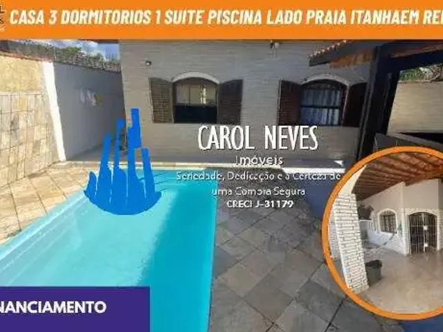 Casa / Sobrado para Venda em Itanhaém/SP Gaivota Praia 3 Quartos