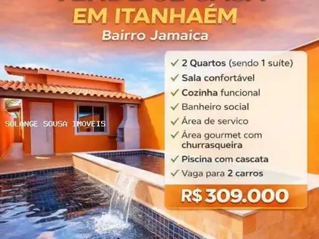 Casa / Sobrado para Venda em Itanhaém/SP Jardim Jamaica 2 Quartos