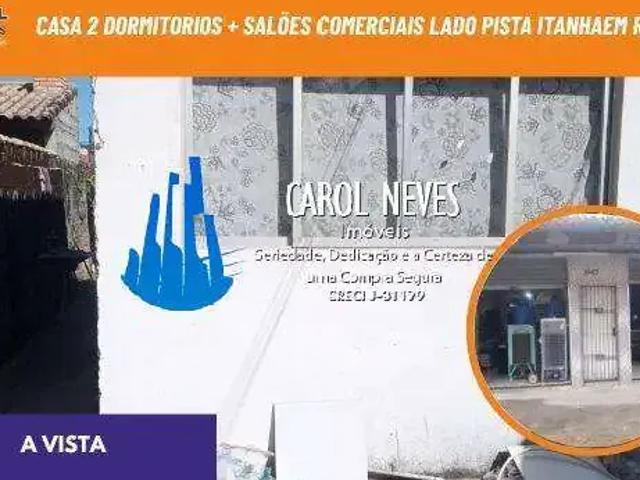Casa / Sobrado para Venda em Itanhaém/SP Jardim Magalhães 2 Quartos