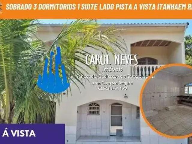 Casa / Sobrado para Venda em Itanhaém/SP Vila Loty 3 Quartos