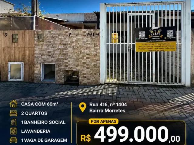 Casa / Sobrado para Venda em Itapema/SC Morretes 2 Quartos
