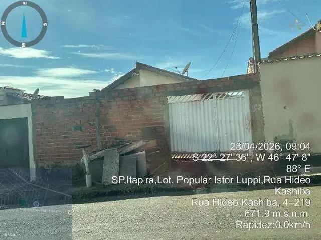 Casa / Sobrado para Venda em Itapira/SP Loteamento Popular Istor Luppi