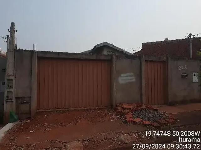 Casa / Sobrado para Venda em Iturama/MG Residencial Vera Lúcia Elias 2 Quartos