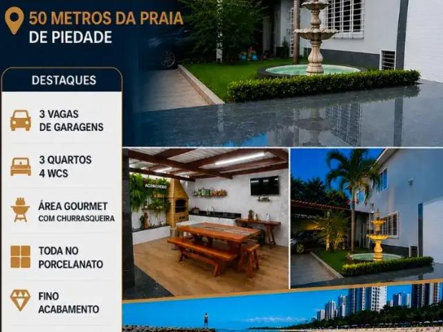 Casa / Sobrado para Venda em Jaboatão dos Guararapes/PE Piedade 3 Quartos
